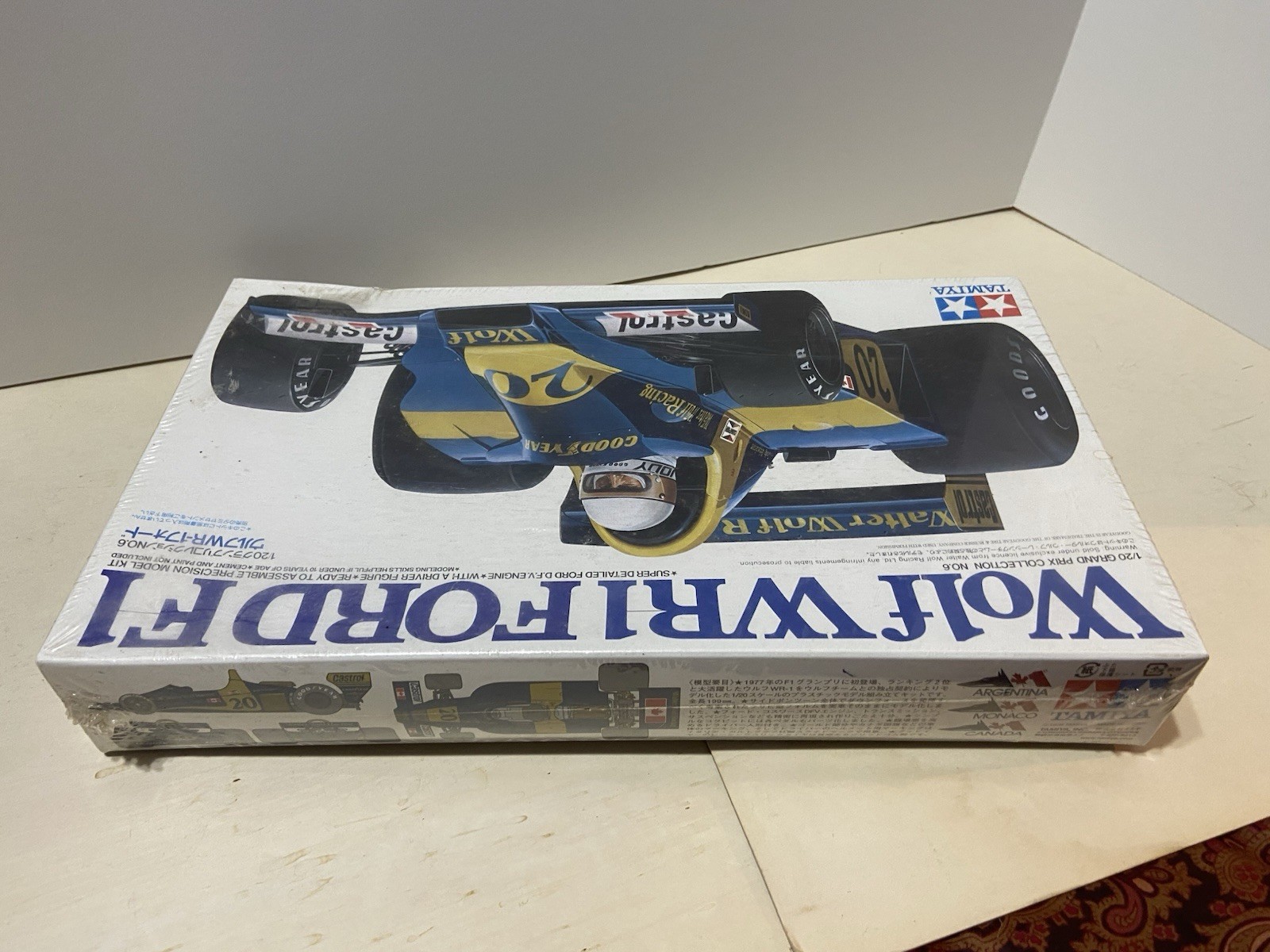 Tamiya 1/20 Wolf WR1 Ford F1 Model Car Kit FACTORY SEALED BOX | eBay