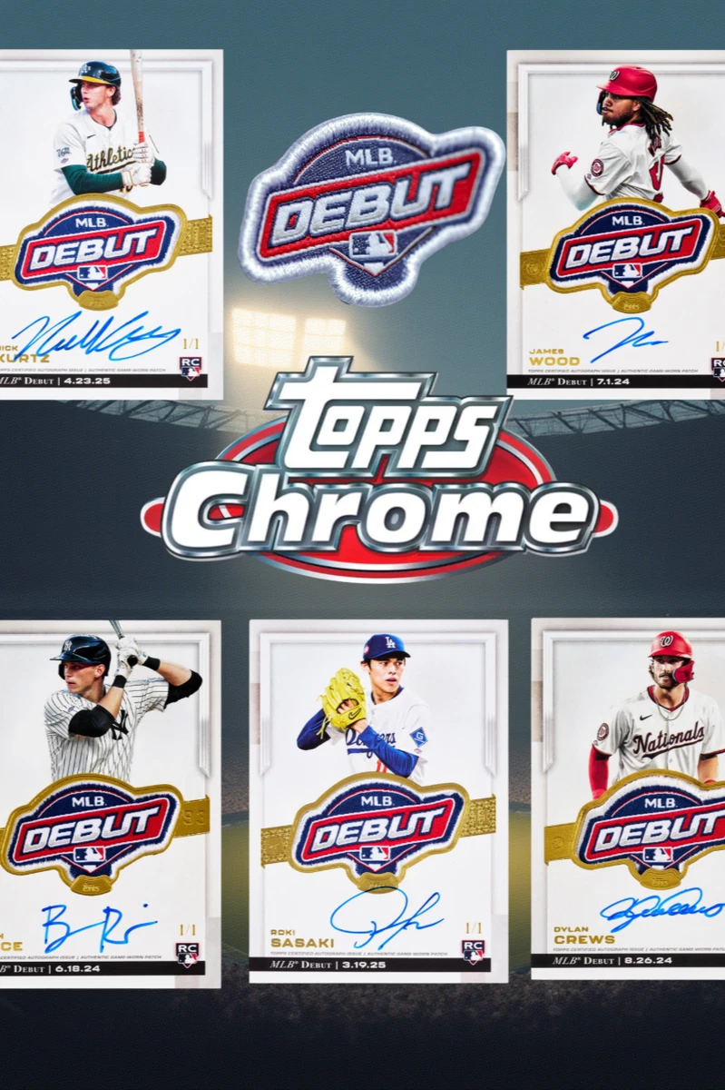 MLB TOPPS CHROME UPDATE! THE HUNT FOR THE MLB DEBUT PATCH IS ON! - eBay ...
