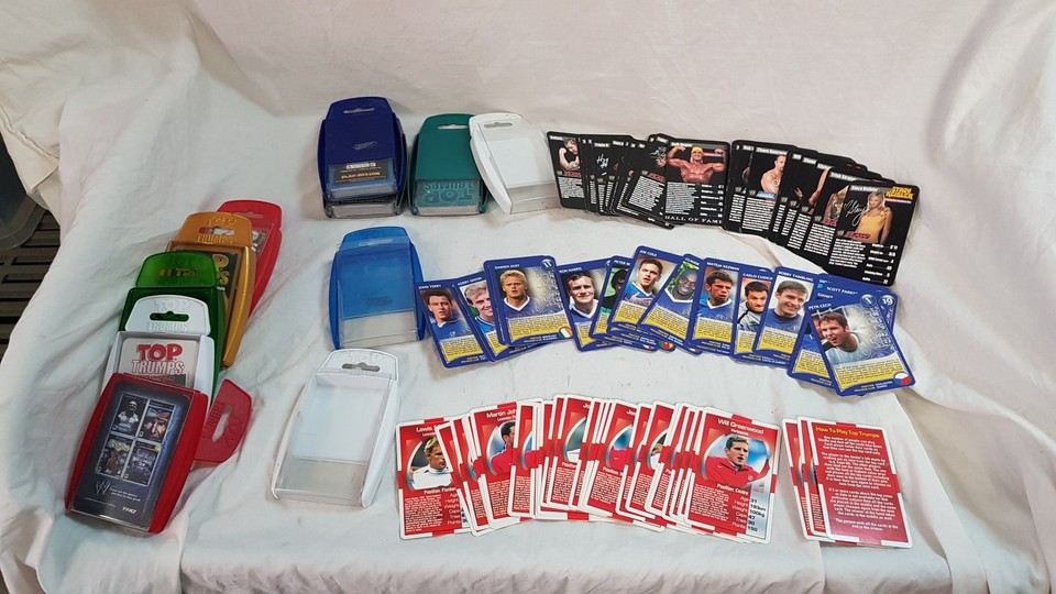 Job Lot Bundle 11x Top Trumps Assorted Card Game Packs | eBay
