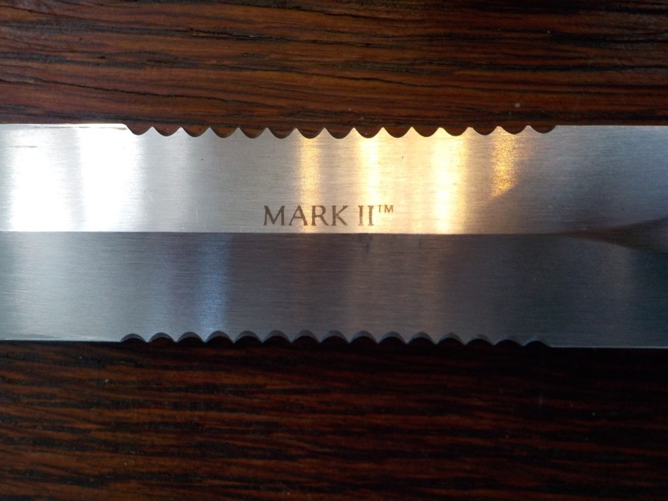 gerber mk2 mark II, black handle, black sheath, serrated edges | eBay