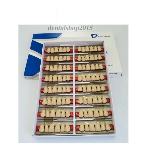 96pcs upper Acrylic Resin teeth Denture anterior VITA color A3 dental ...