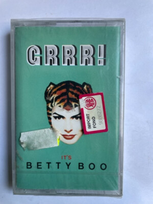 Betty Boo ‎– Grrr! It's Betty Boo neuve blister sealed cassette audio ...