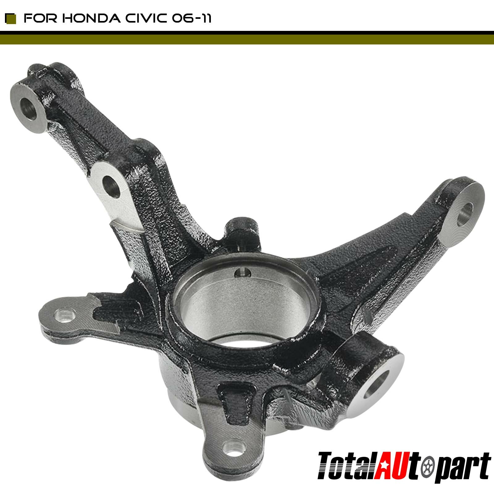 Steering Spindle Knuckle Cast Iron Front Right for Honda Civic 06-11 ...
