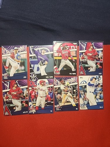 2024 Topps Series 2 Baseball Significant Statistics Insert Card Lot Of ...