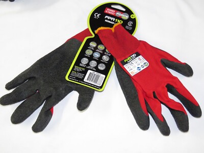 Force 360 FPR110 Redback Latex Grip Work Glove X-LARGE Mechanic Safety ...