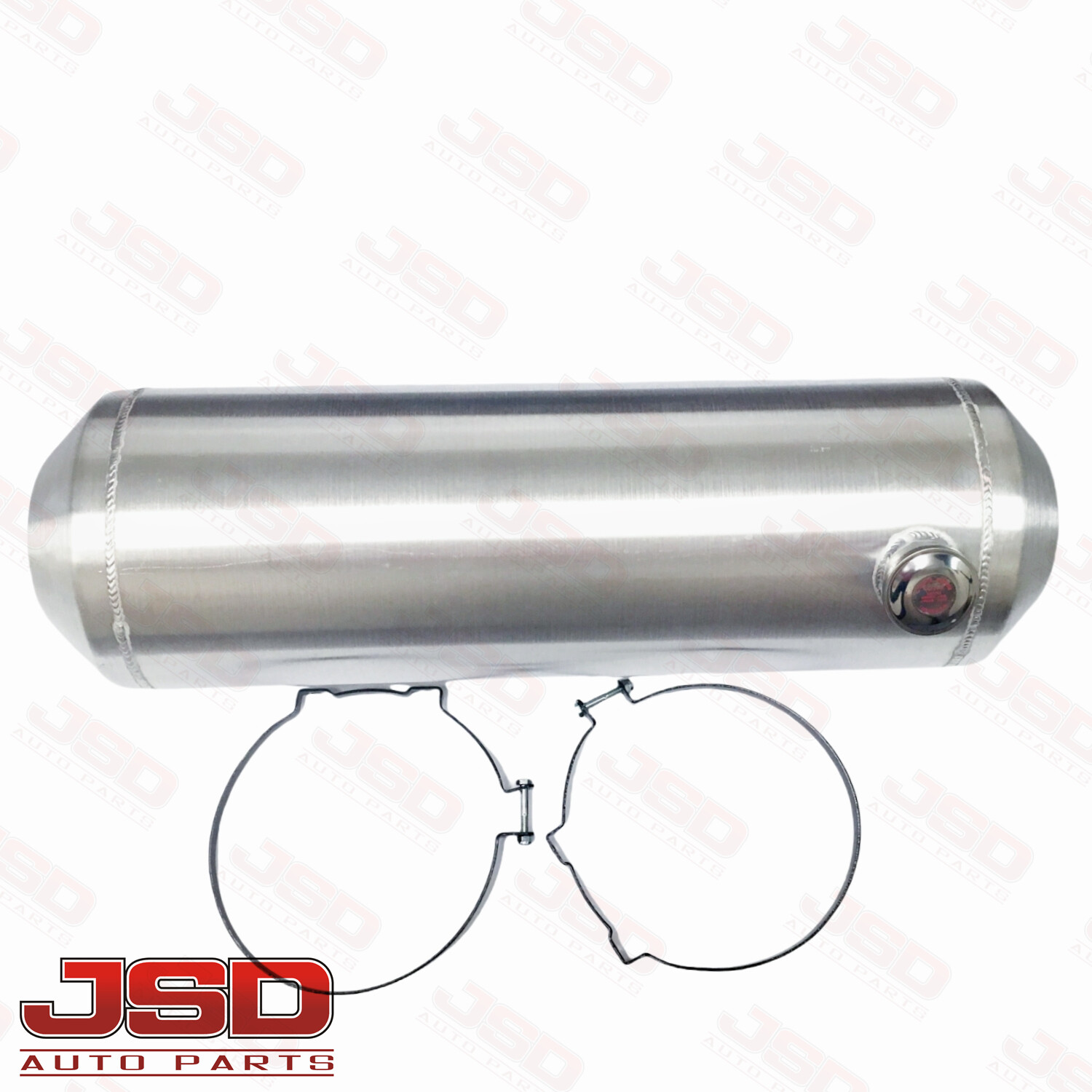 11 Gallons 10x33 Fuel Tank 1/4 NPT Aluminum Spun Gas Tank w/ Baffle For ...