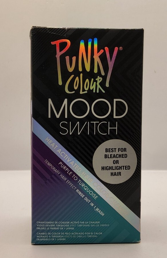 2 Punky Color Mood Switch Heat Activated Hair Color Change Dye Purp 2 ...