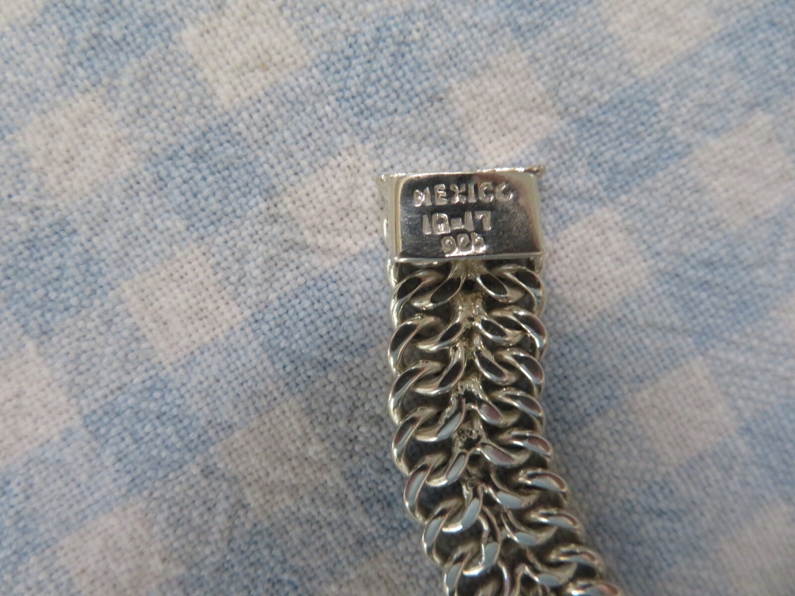 VINTAGE MEXICO 925 STERLING SILVER MODERNISTIC HEAVY … - Gem