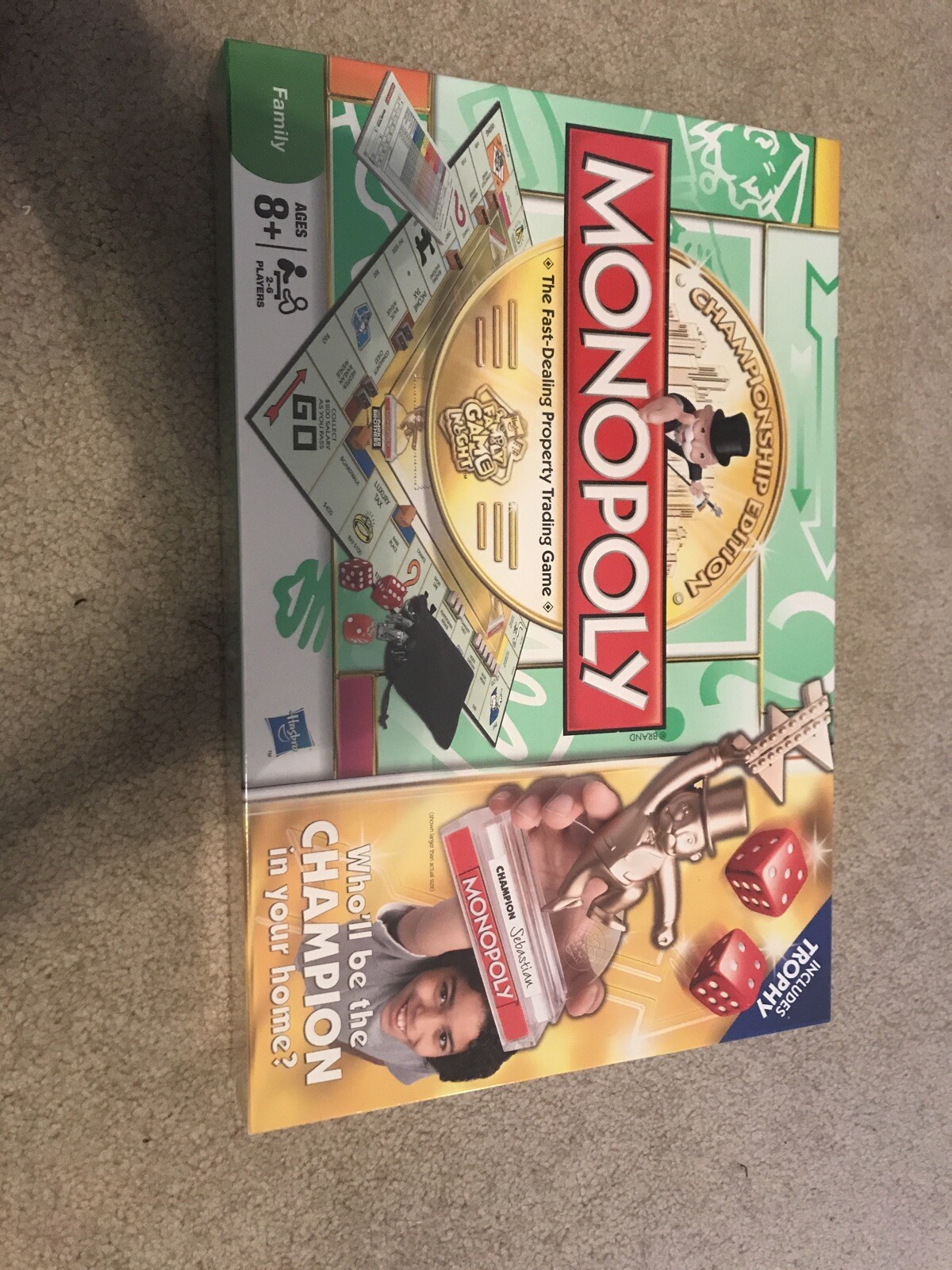 Monopoly Championship Edition Board Game New and Factory Sealed | eBay