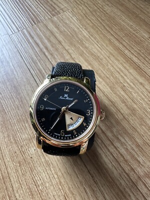 Jean Marcel watch men automatic swiss made 18k gold | eBay