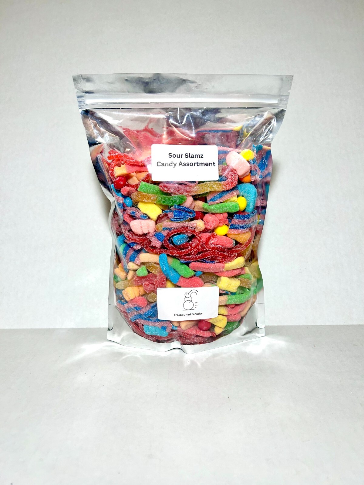 Sour Slamz Bulk Gummy Candy Sour Candy Mash Up Flavor 20oz 30oz Bag Jug ...