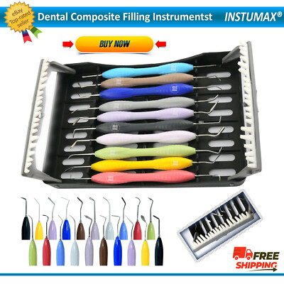 Range of Dental Composite Filling Instruments Restoration Composite ...