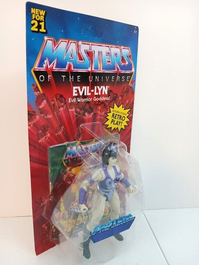 EVIL-LYN Masters of the Universe Origins MOTU Retro Style Mattel MOC SEALED