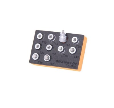 Franklin 10 Piece 3/8in Drive Low Profile Torx Socket Bit Set T10 - T55 ...