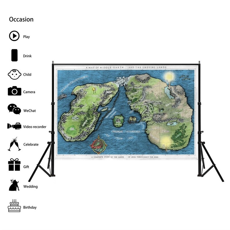 Map Of Undying Lands