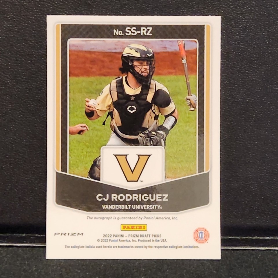 CJ Rodriguez 2022 Prizm Draft Picks Signing Sessions Auto | eBay