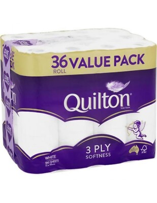 Quilton Quilton White 36 Pack Toilet Tissue 36 Pack 9311505836324 ...