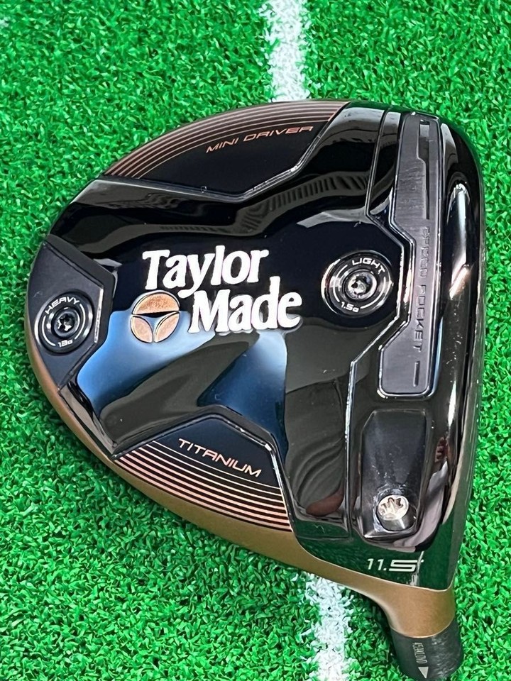 TaylorMade BRNR MINI DRIVER Copper 11.5° RH Head Only w/Head Cover Used Good | eBay