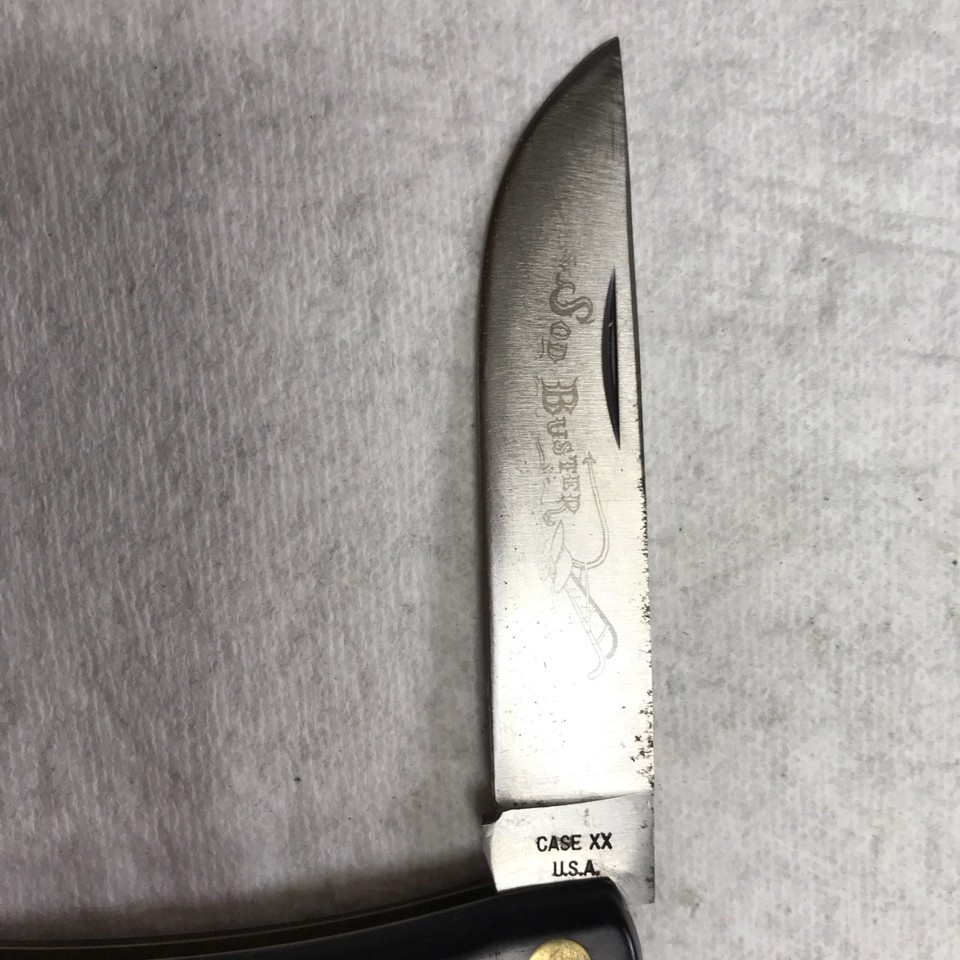 Vintage Case XX 2138 Sodbuster Knife | eBay