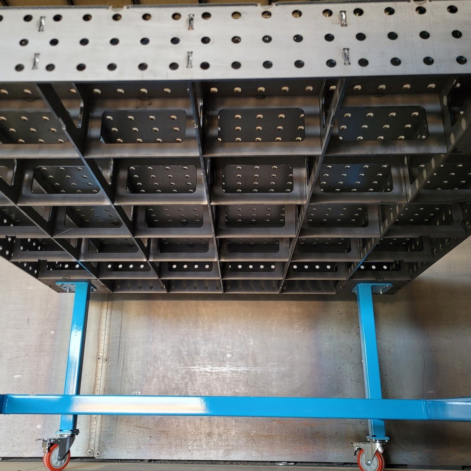 Welding Fabrication Table Fully Assembled or DIY Kit Fixture Laser Cut ...