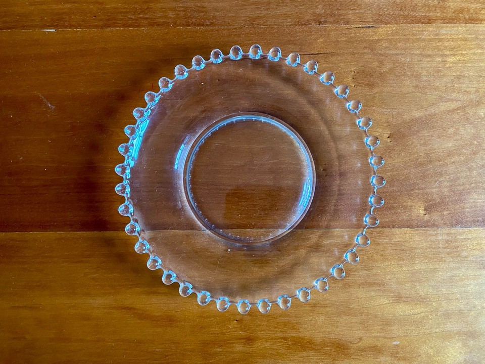 Imperial Glass Candlewick Clear (Stem 3400) - 6.5" Dessert/Salad Plate ...