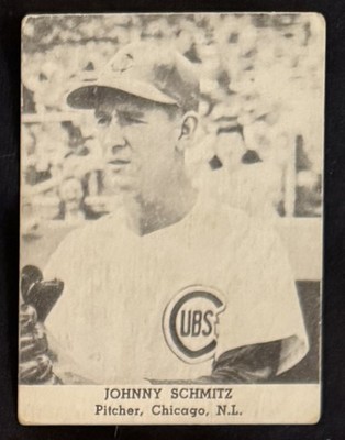 1947 Tip Top Bread Johnny Schmitz VG (crease free) | eBay