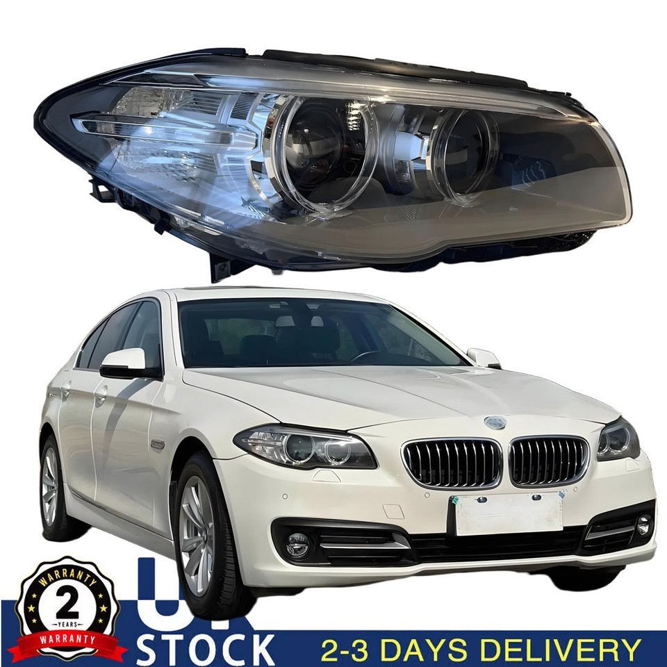 For BMW 5 Series F10 F11 LCI Bi Xenon Headlight Right Driver 2013-2017 ...