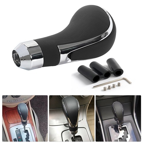 Universal Car Gear Shift Knob Manual Shifter Lever Handle Stick Black ...