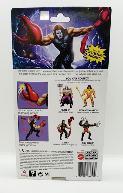 WWE Masters of The Universe Wave 1 Sting Action Figure MOTU 2019 Mattel ...