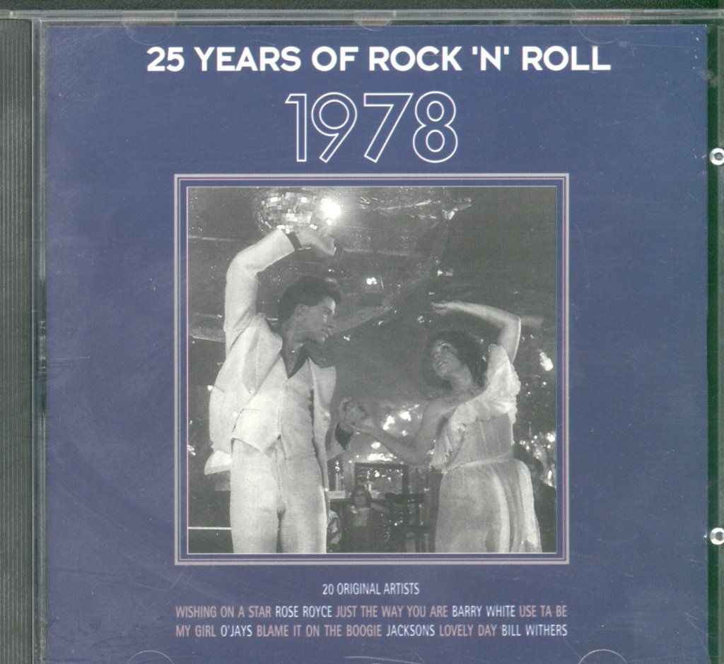 25 Years of Rock 'N' Roll: 1978 by Various Artists (CD, 1995) for sale ...