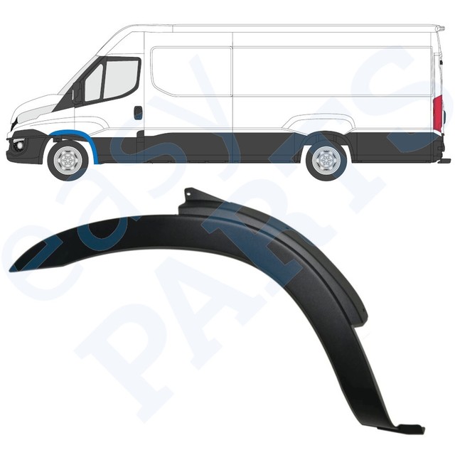 IVECO Daily 14 Front Left Fender Moulding Trim Mudguard Cover or ...