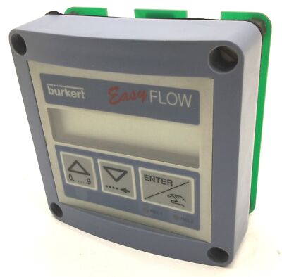 Burkert 8025 Easy Flow 8035 Flow Transmitter 12-30VDC 4-20mA, Range: 0. ...