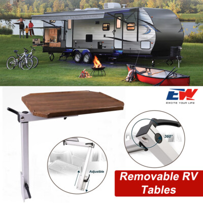 360° Ajustable Marine / RV Tables with Aluminum Table Mount & PE Board ...