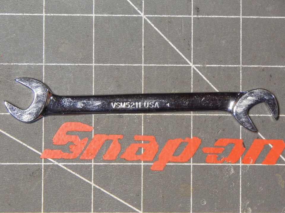 Snap On 4 Way Angle Head Open End Wrench 11MM VSM5211 Four Underlined ...