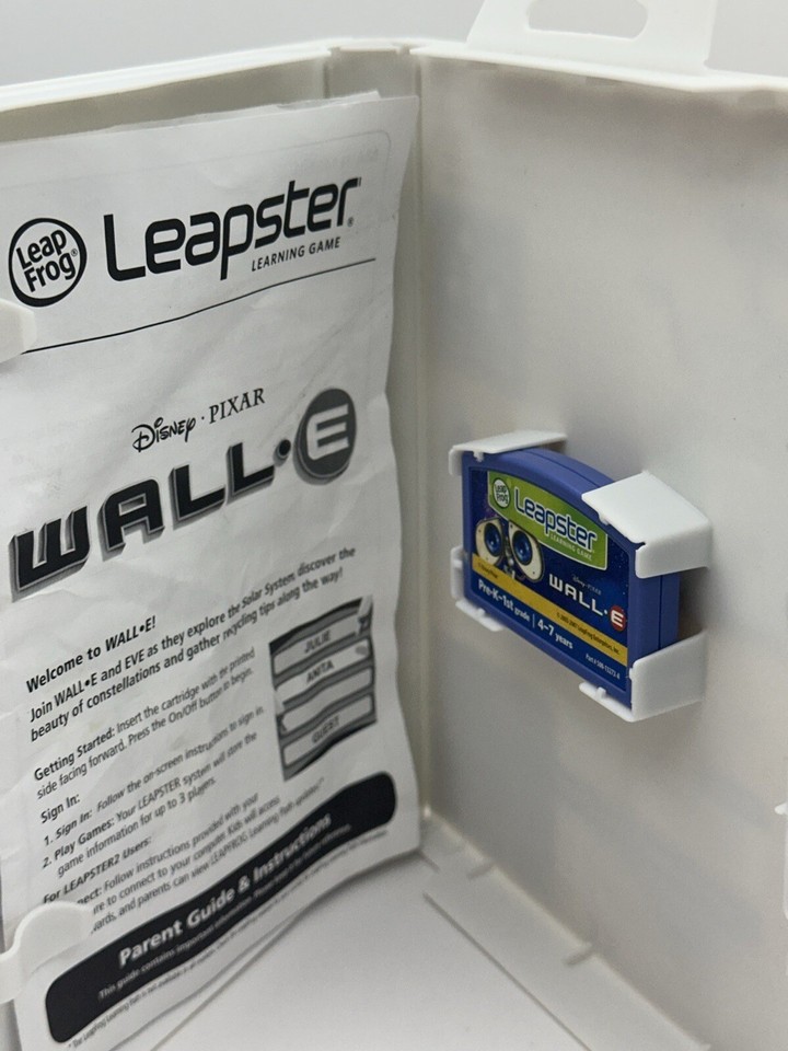 Leap Frog Leapster Learning Game Wall-E | eBay