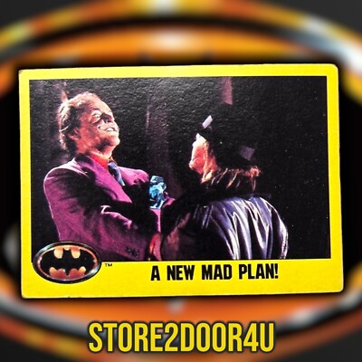 1989 Batman Movie Series 2 #191 A New Mad Plan | eBay
