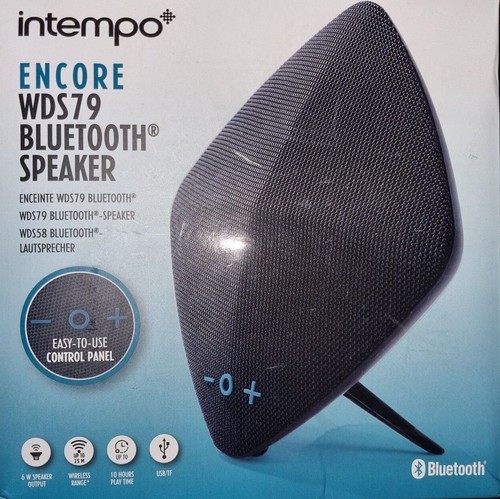 INTEMPO ENCORE WDS79 Bluetooth Speaker 6W Output,up to 25m range,10 ...