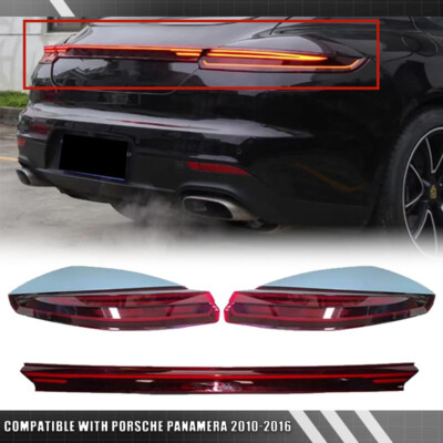 2010-2016 Porsche Panamera LED Rear Tail Light Upgrade 971 Style Brake ...