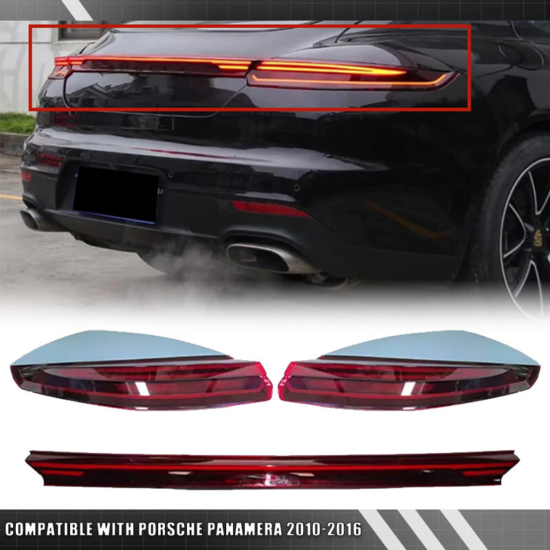 For Porsche Panamera 2010-2016 LED Rear Tail Light Upgrade 971 Style ...
