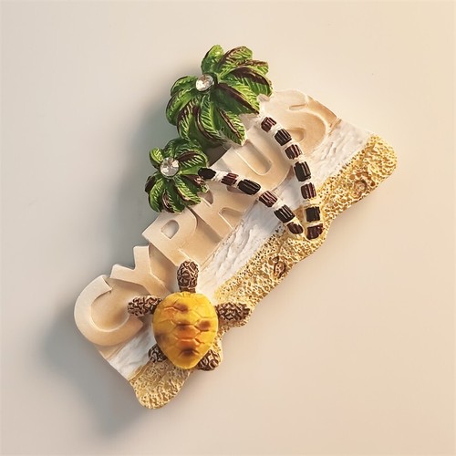 Cyprus Mediterranean Collectible Tourist Souvenir 3D Resin Fridge ...