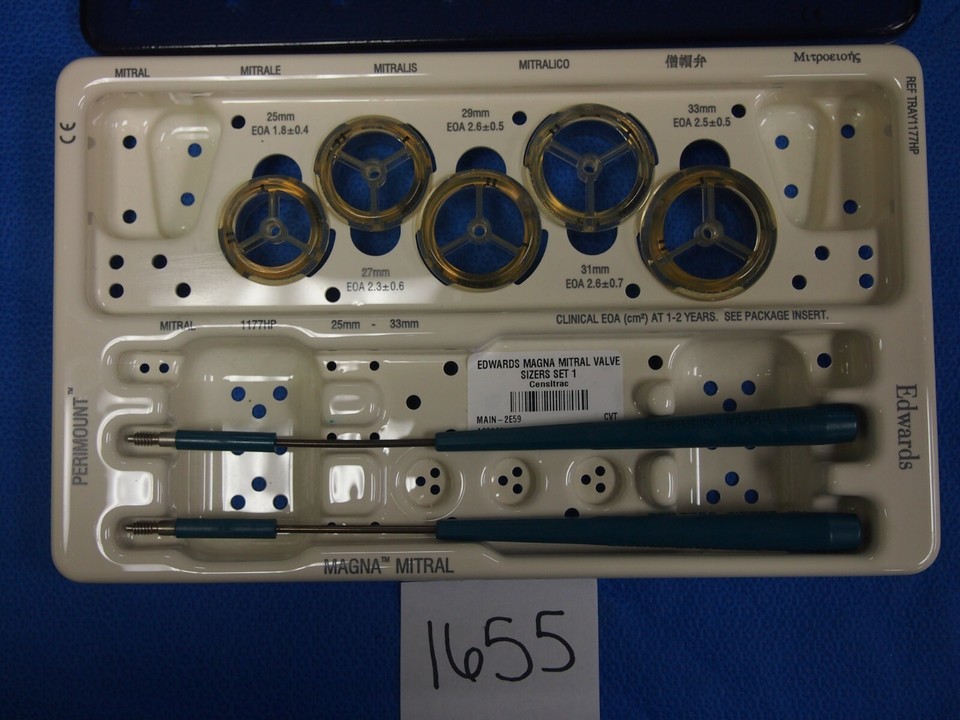 Edwards Lifescience Perimount Magna Mitral Valve Sizers Set | eBay