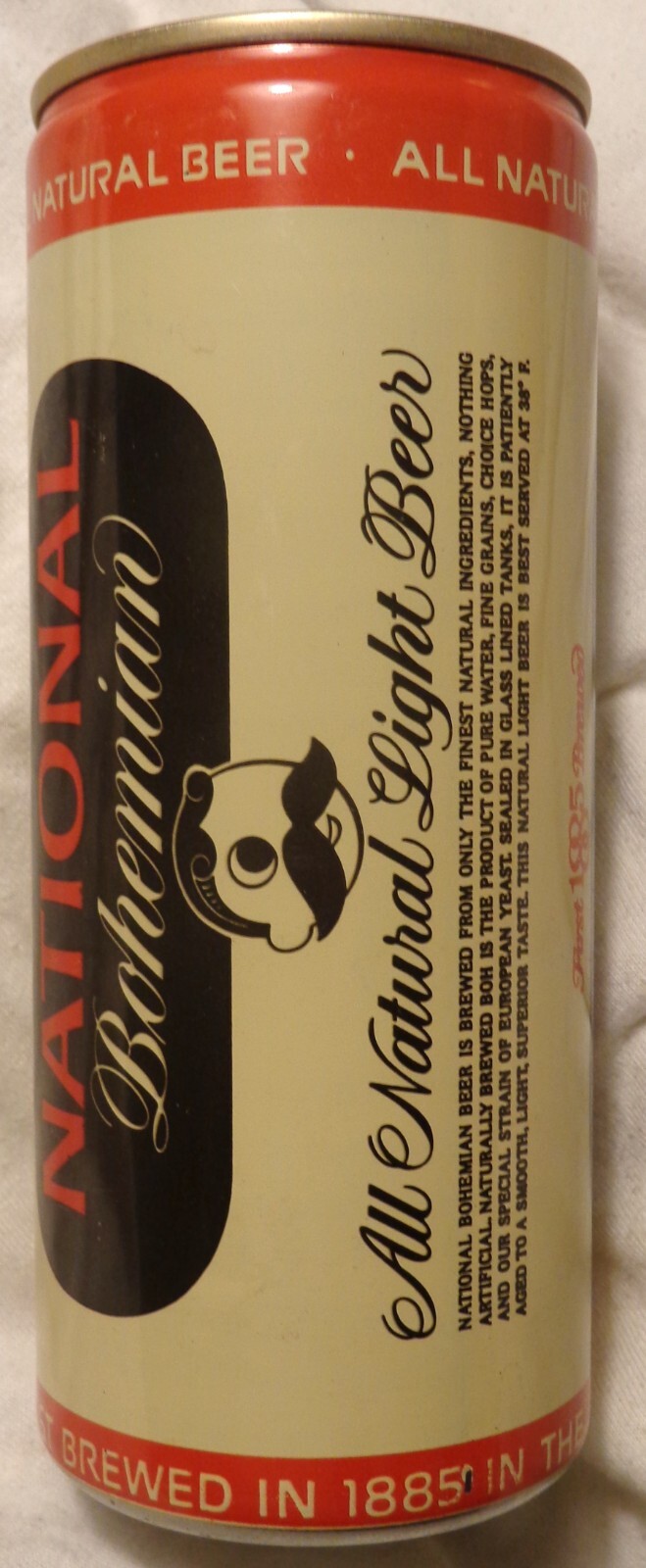National Bohemian Beer Can - Pull Tab - 16 Ounce - @1975 | eBay