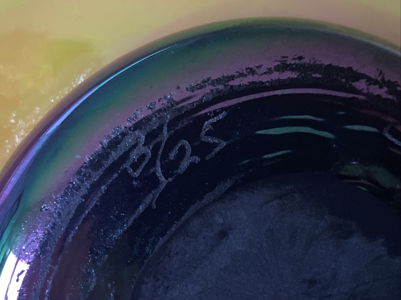 Cliff Goodman Art Glass 14-1/2" Plate Seattle Glassblowing Studio ...