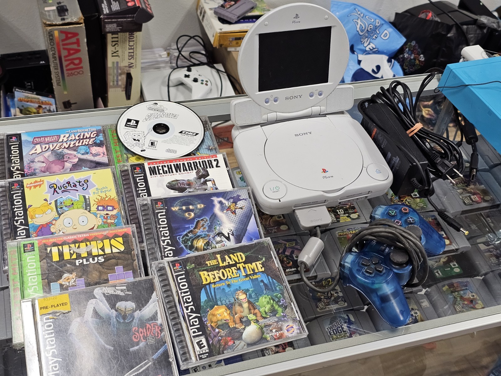 Sony PSOne Portable Console Bundle SCPH-101 w/ Official LCD Screen ...