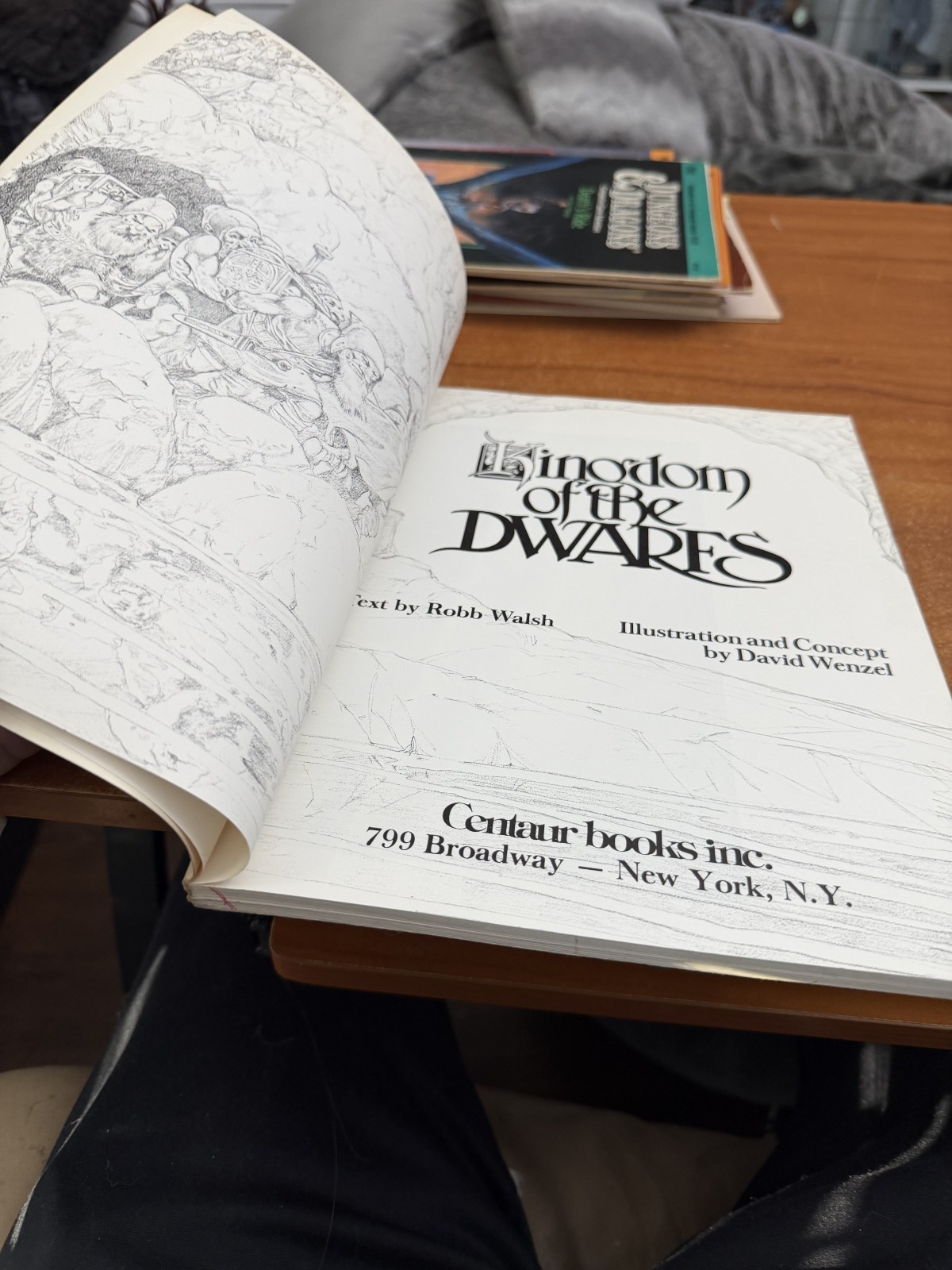 Kingdom of the Dwarfs David Wenzel & Robb Walsh 1980 Book 1st Edition ...