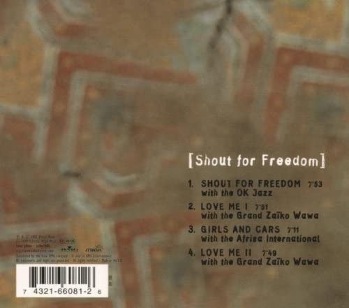 Jimmy Cliff Shout for Freedom (CD) | eBay
