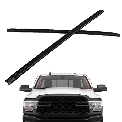 Front Right & Left Side Windshield Molding For RAM 1500 2500 3500,4500 ...