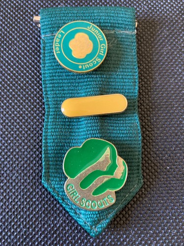 Vintage Pin Girl Scouts Ribbon with 3 Pins | eBay