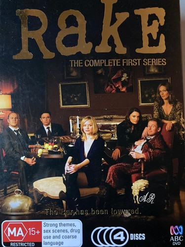 RAKE Series 1 4 x DVD 2011 ABC Complete First Season One Like New 1122 ...
