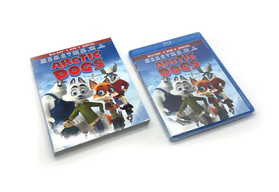 Arctic Dogs BLU-RAY, DVD, & Digital HD w/ SLIPCOVER Brand NEW & Sealed ...